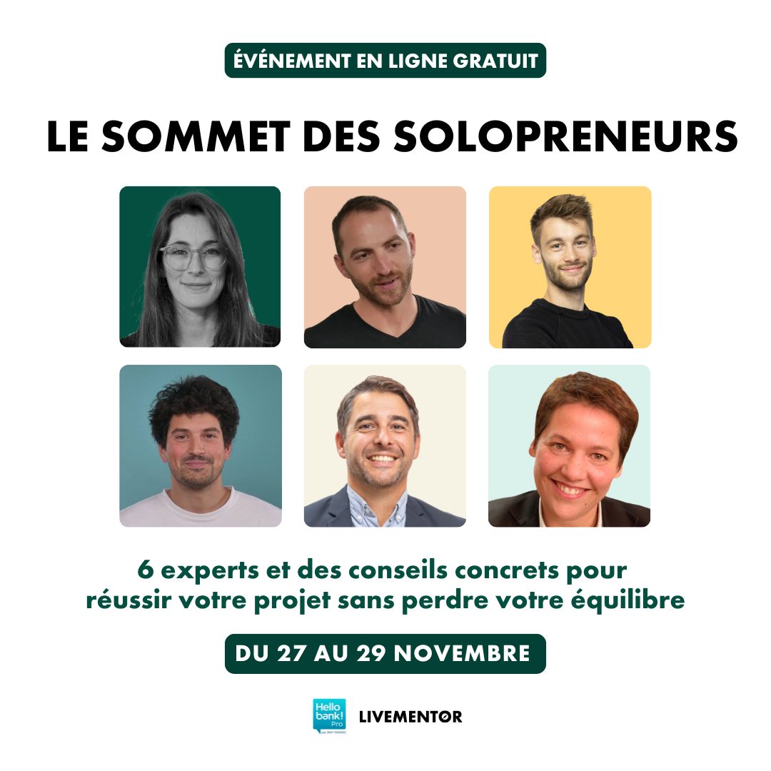 Sommet des Solopreneurs 2024 - LiveMentor - Livementor
